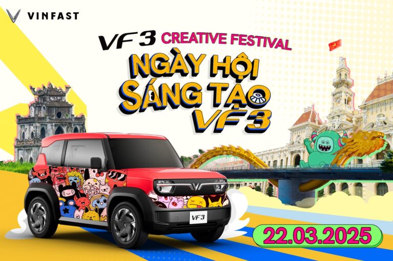 Sẵn Sàng Bùng Nổ Cùng Cuộc Thi Thiết Kế VF 3 - VinFast Long Biên